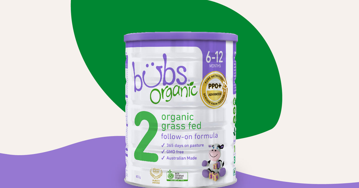 Bubs Organic® Grass Fed Follow-on Formula Stage 2 – Bubs Australia